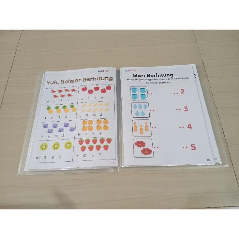 Jual Worksheet Buku Edukasi Anak 2-5 Tahun | Shopee Indonesia