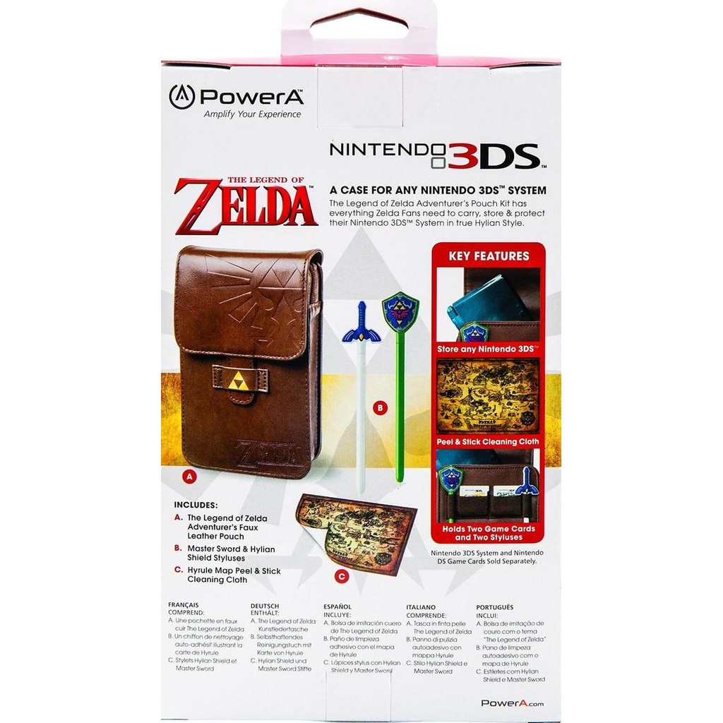 Jual Pouch for Nintendo 3DS - The Legend of Zelda Adventurer | Shopee ...