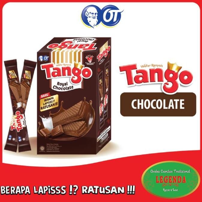 Jual Wafer Tango 20 Pcs X 5 Gr Gram Dari Ot Chocolate Coklat Cokelat ...