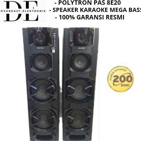 Jual Speaker Aktif Polytron Pas 8E20 Bluetooth Karaoke Super Bass Resmi ...
