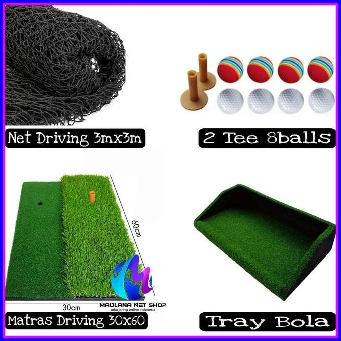 Jual Jaring Golf Net Driving 3M X 3M Set Complete Bola Ball Outdoor Co ...
