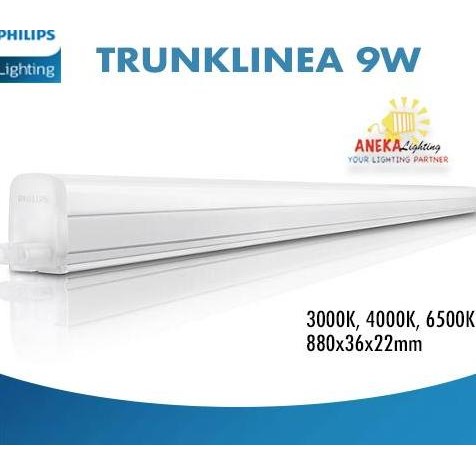 Jual Philips T5 LED Batten Trunklinea 9W - 3000K/4000K/6500K | Shopee ...