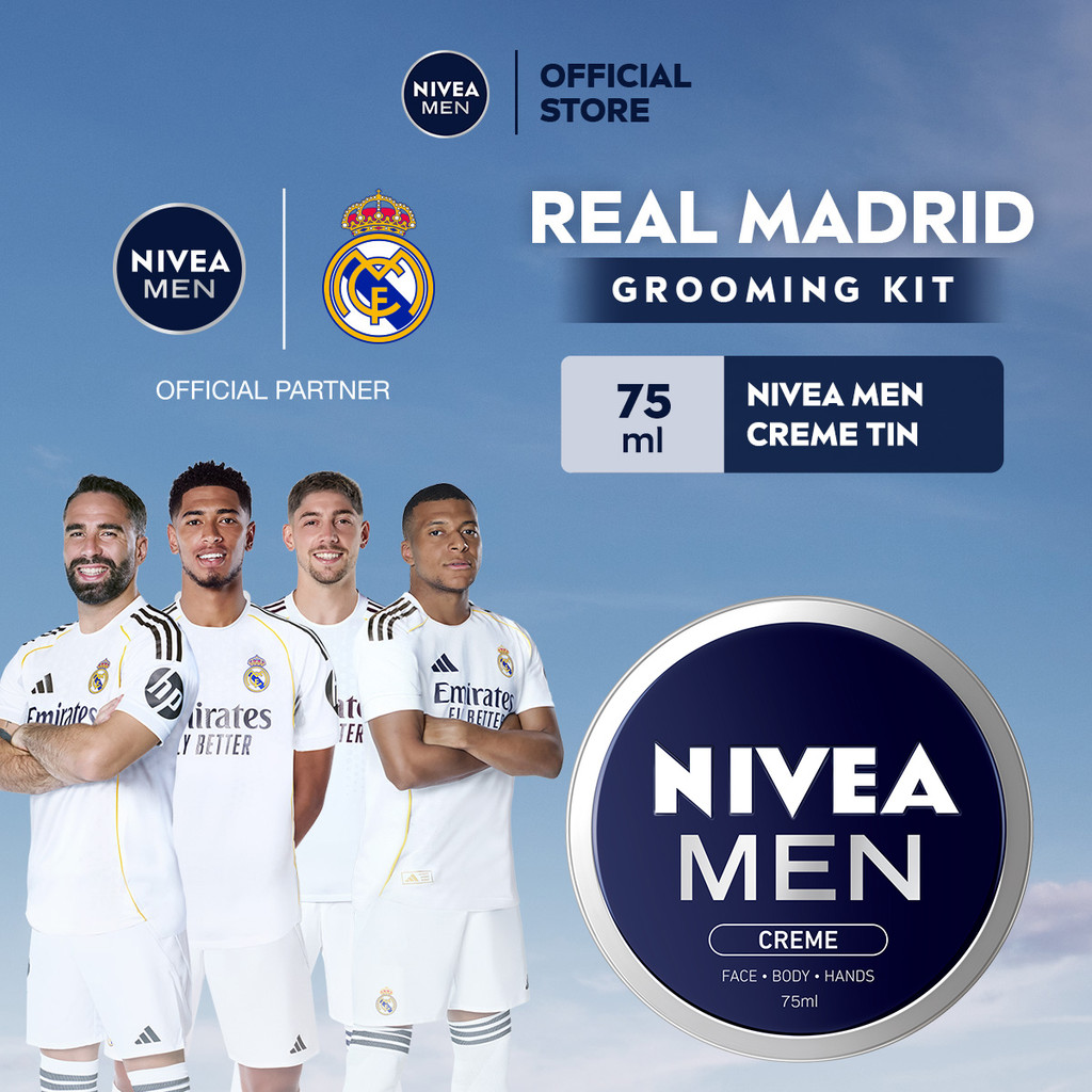 Jual NIVEA MEN Cream Moisturizer Creme Tin 75ml - Hand body krim pria ...