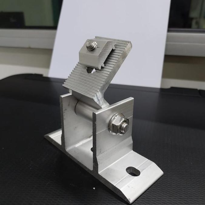 Jual BRACKET SOLAR PANEL ADJUSTABLE FRONT LEG KIT MOUNTING PANEL SURYA ...