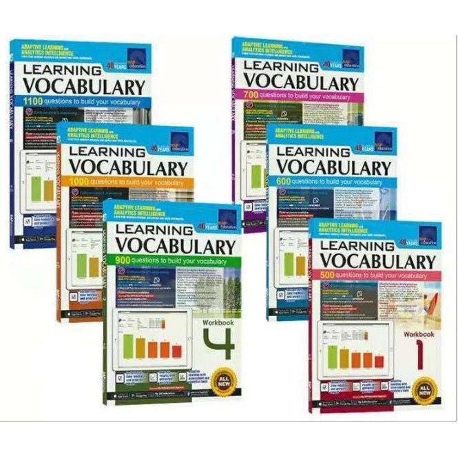 Jual LEARNING VOCABULARY WORKBOOK-BUKU SAP EDUCATION WORKBOOK ANAK ...