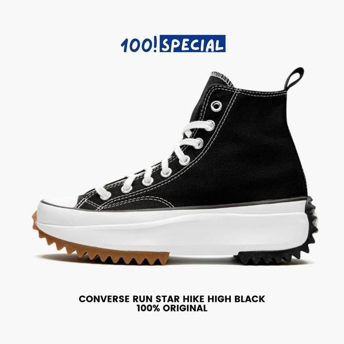 Jual Sepatu Converse Run Star Hike High Black Bnib Original (Best ...