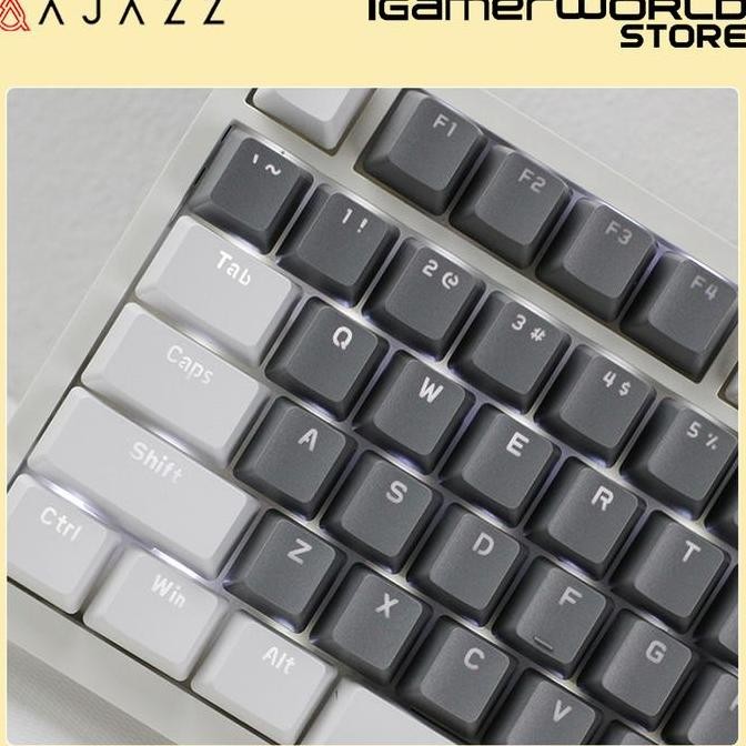 Jual Ajazz Ak820 Wired 75% 82 Key + Knob Mechanical Gaming Keyboard ...