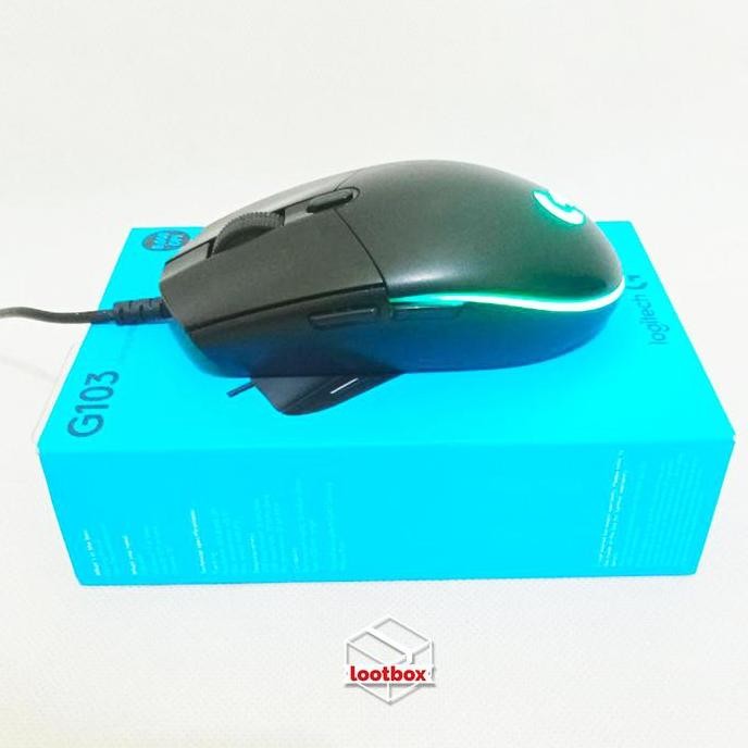 Jual BEBAS ONGKIR - Mouse Gaming Logitech G103 (alt G102) Wired RGB ...