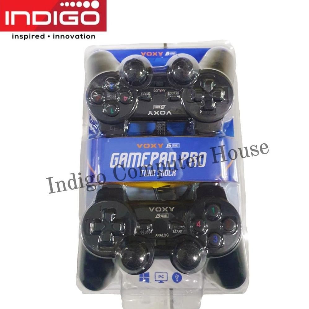 Jual Gamepad Double Hitam | Gamepad PC | Joystick Double Hitam USB For ...