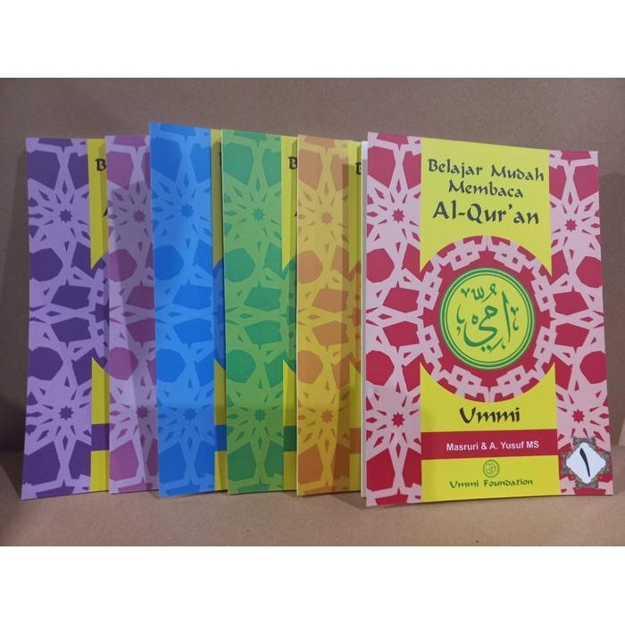 Jual Kp Buku Ummi - Belajar Mudah Membaca Al-Quran Jilid 1 Sampai 6 Lengkap | Shopee Indonesia