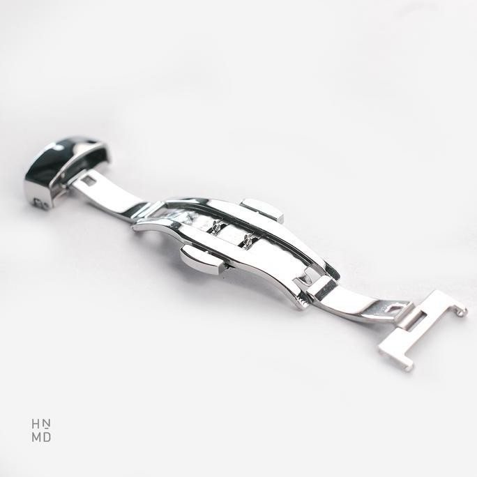Jual WL Buckle Tali Jam ( Watch Buckle ) Model Push Button Butterfly ...