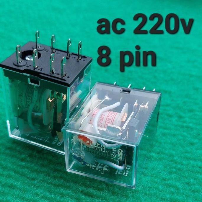 Jual RELAY RELAI MY2N AC 220V 8PIN OMR | Shopee Indonesia