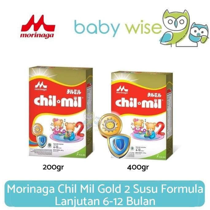 Jual terbaru morinaga chil mil gold tahap 2 susu formula bayi 6-12 ...