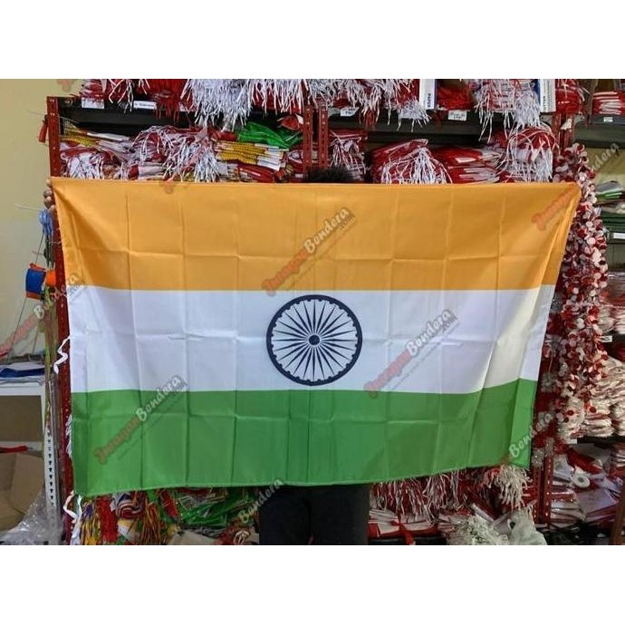 Jual }}}}}}] Bendera Negara India / Indian country flag | Shopee Indonesia
