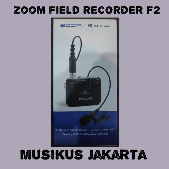 Jual Zoom F2 Field Recorder Lavalier Mic | Shopee Indonesia