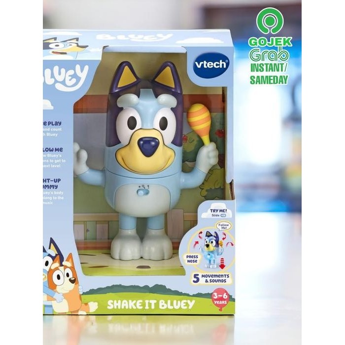 Jual VTech Bluey Shake It Bluey Interactive Bluey Toy | Shopee Indonesia