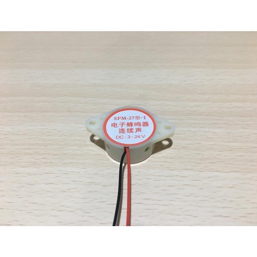 Jual Tgc-1924 Buzzer Piezo Electric Alaram Motor Mobil Bis Truk Dc 3V - 24V Sfm-27-I Buser ...