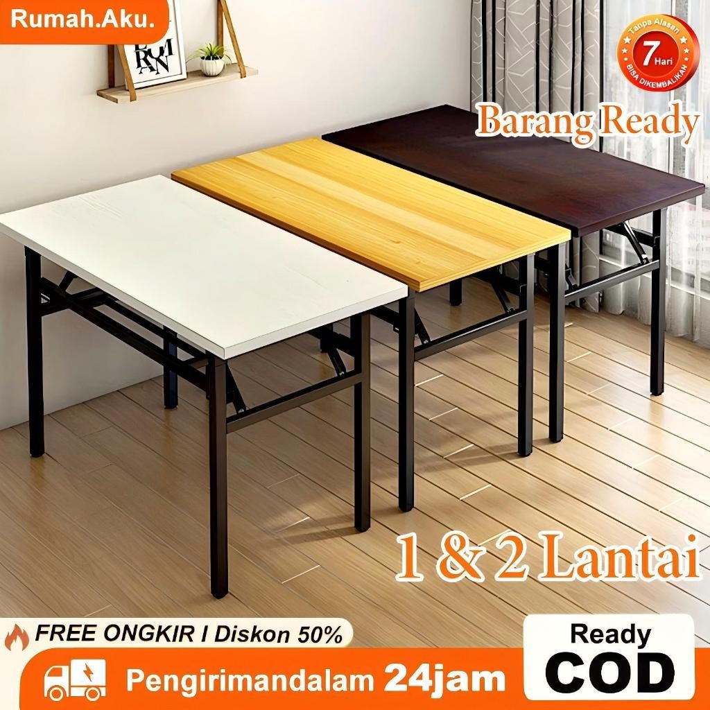 Jual Meja Lipat Portable Meja Belajar Besi Meja Komputer Meja Makan Meja Kantor Meja Kayu Meja ...