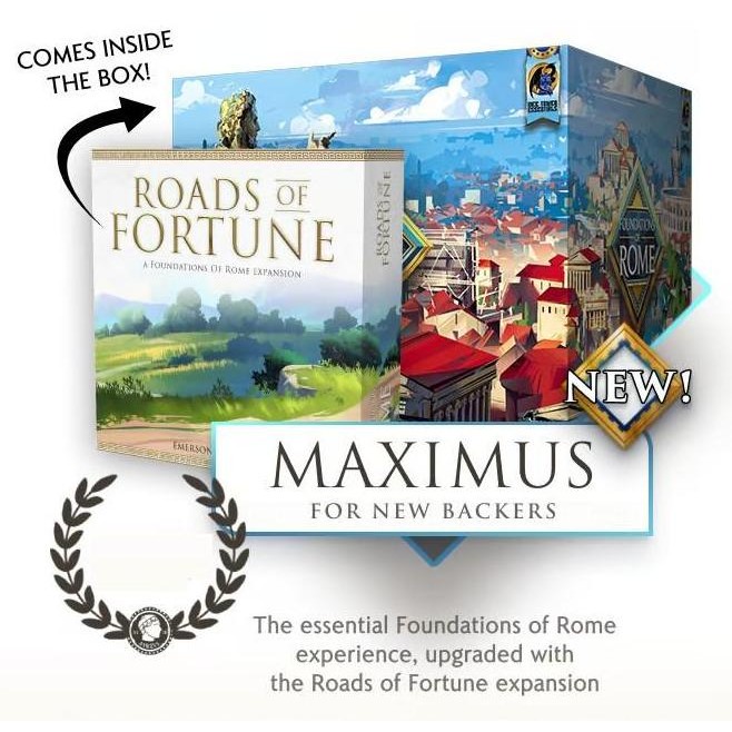 Jual Foundations of Rome Sundrop Maximus Edition wit Playmat Board Game ...