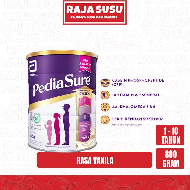 Jual PEDIASURE VANILA 800 GR - RAJA SUSU | Shopee Indonesia