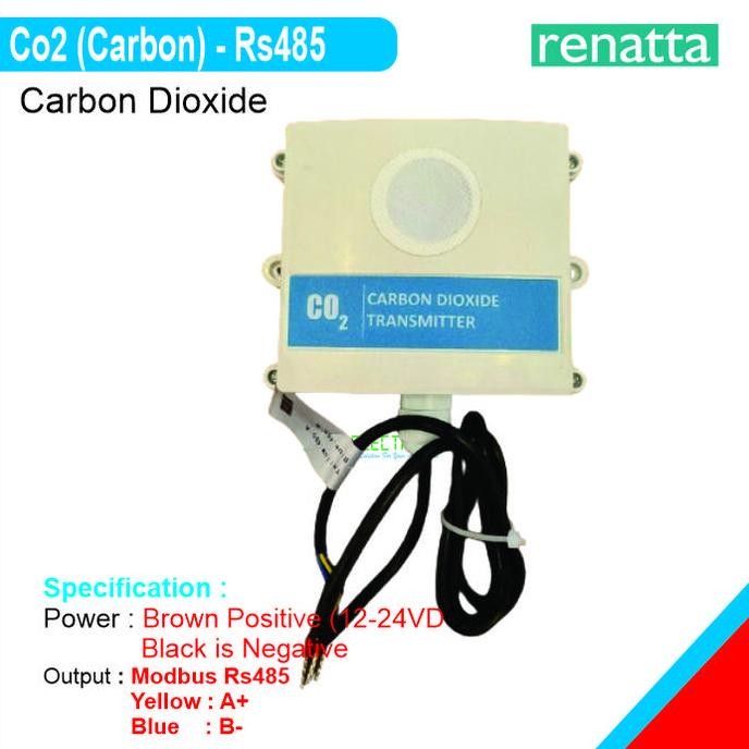 Jual Renatta Sensor Carbon Dioxide Co2 Modbus Rs485 Co | Shopee Indonesia