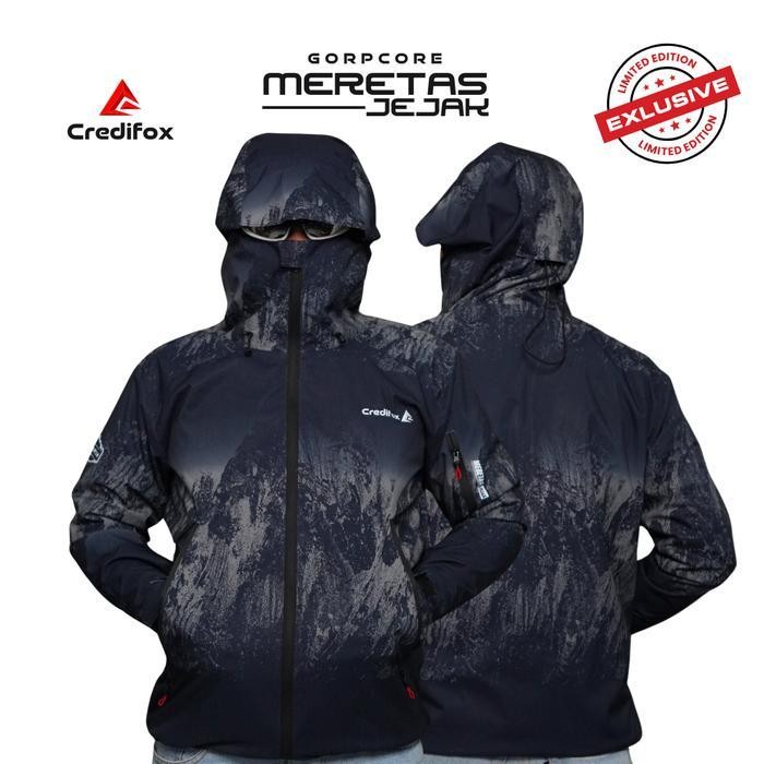 Jual FF Jaket Gunung CREDIFOX Gorpcore Limited Edition 3 Layer ...