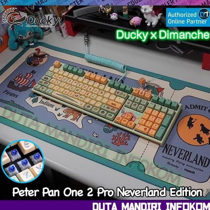 Jual Ducky X Dimanche Peter Pan One 2 Pro Neverland Edition Gaming ...