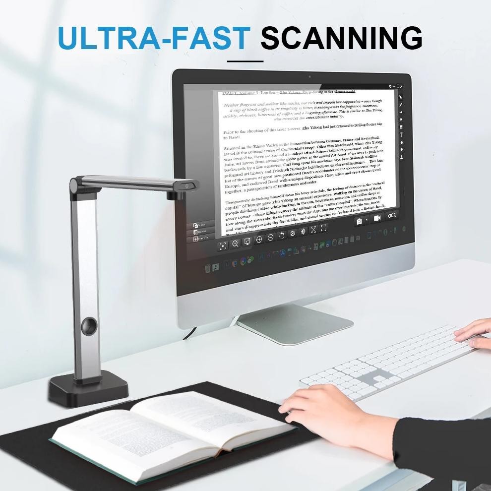 Jual Joyusing L14 14Mp Hd Book & Document Scanner, Capture Size A3, Multi-Language Ocr, Pdf, For ...