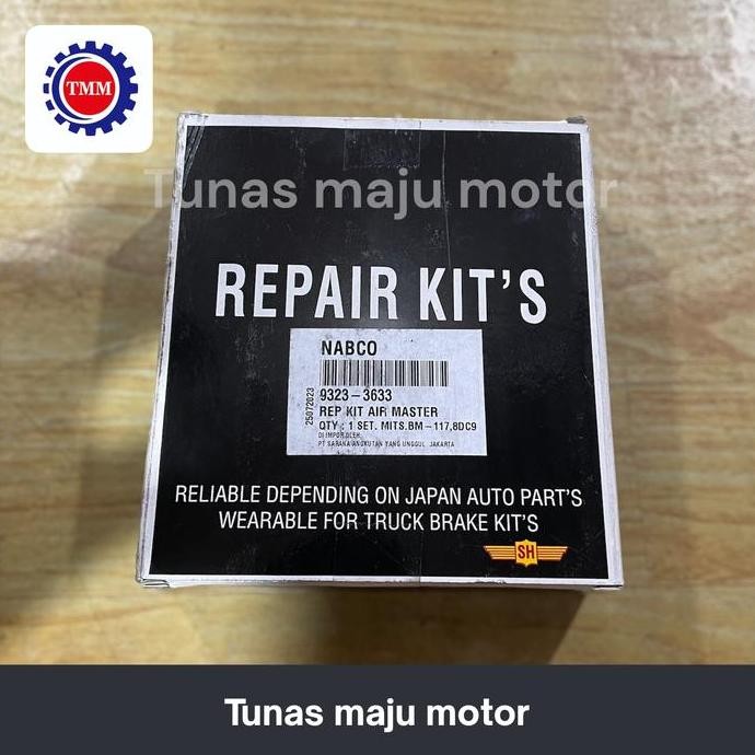Jual REPAIR KIT SERVO REM AIR MASTER FUSO 6D22 8DC9 NABCO 9323-3633 ...