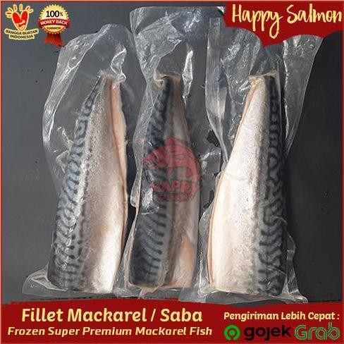 Jual Ikan Saba Filet / Mackarel / Mackerel Fillet Isi 2 Pcs (Tanpa ...