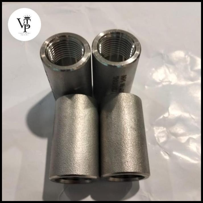 Jual SOCKET STAINLESS STEEL 304 CLASS 3000 DRAT 1/2" INCH NPT / SOCKED ...