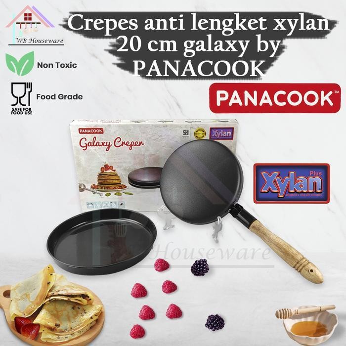 Jual Ek Crepes Maker Galaxy Panacook 20Cm / Wajan Kulit Risol Lumpia ...