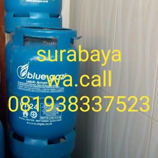 Jual Tabung Blue Gaz 5.5Kg Kosong Tabung Model Baru Bisa Greb Dan Gojek ...