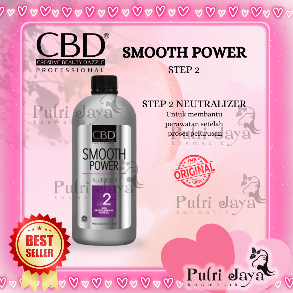 Jual CBD SMOOTH POWER KERATIN PRO NEUTRALIZER / STEP 2 ( NETRAL KERATIN ...