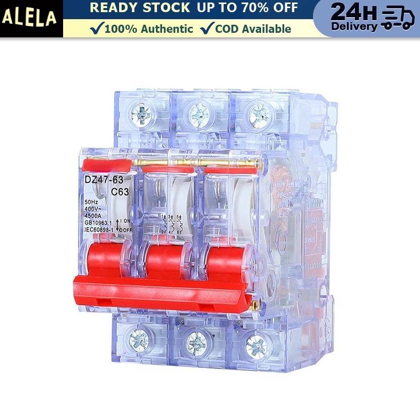 Jual DZ47-63 MCB Listrik 1 Phase 2 Phase 3 Phase Mini Bening Clear ...