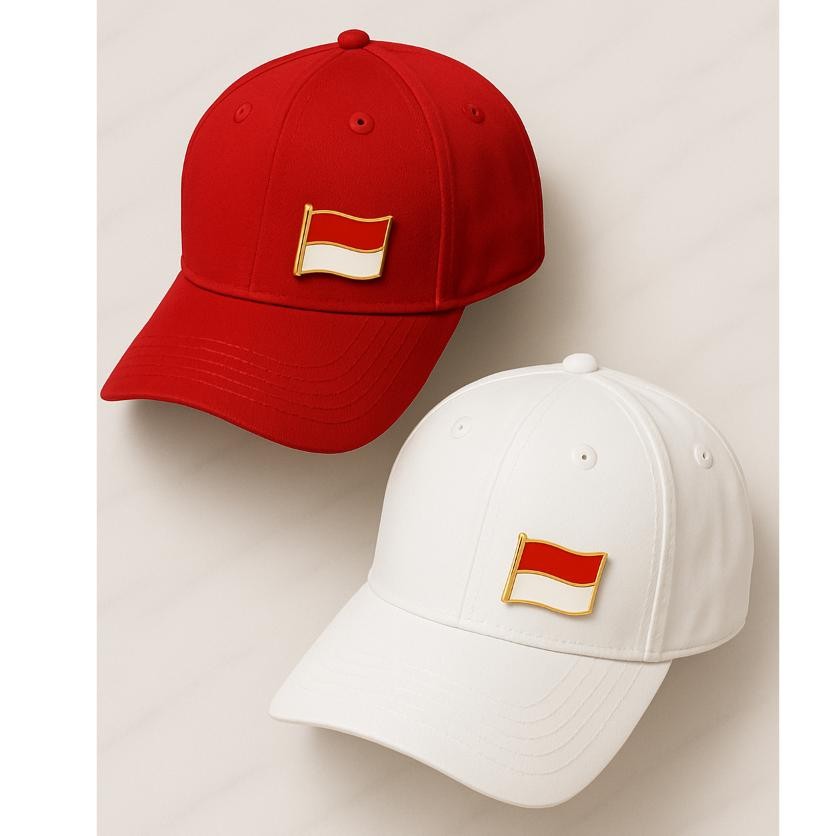Jual Ad-3 Topi Bendera Bross Pin Anak Karnaval Kemerdekaan 17 Agustus ...