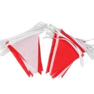 Jual Fj-44 Segitiga Banner Bendera Merah Putih Baner 16 Bendera 5M Dekorasi 17 Agustus Bunting ...