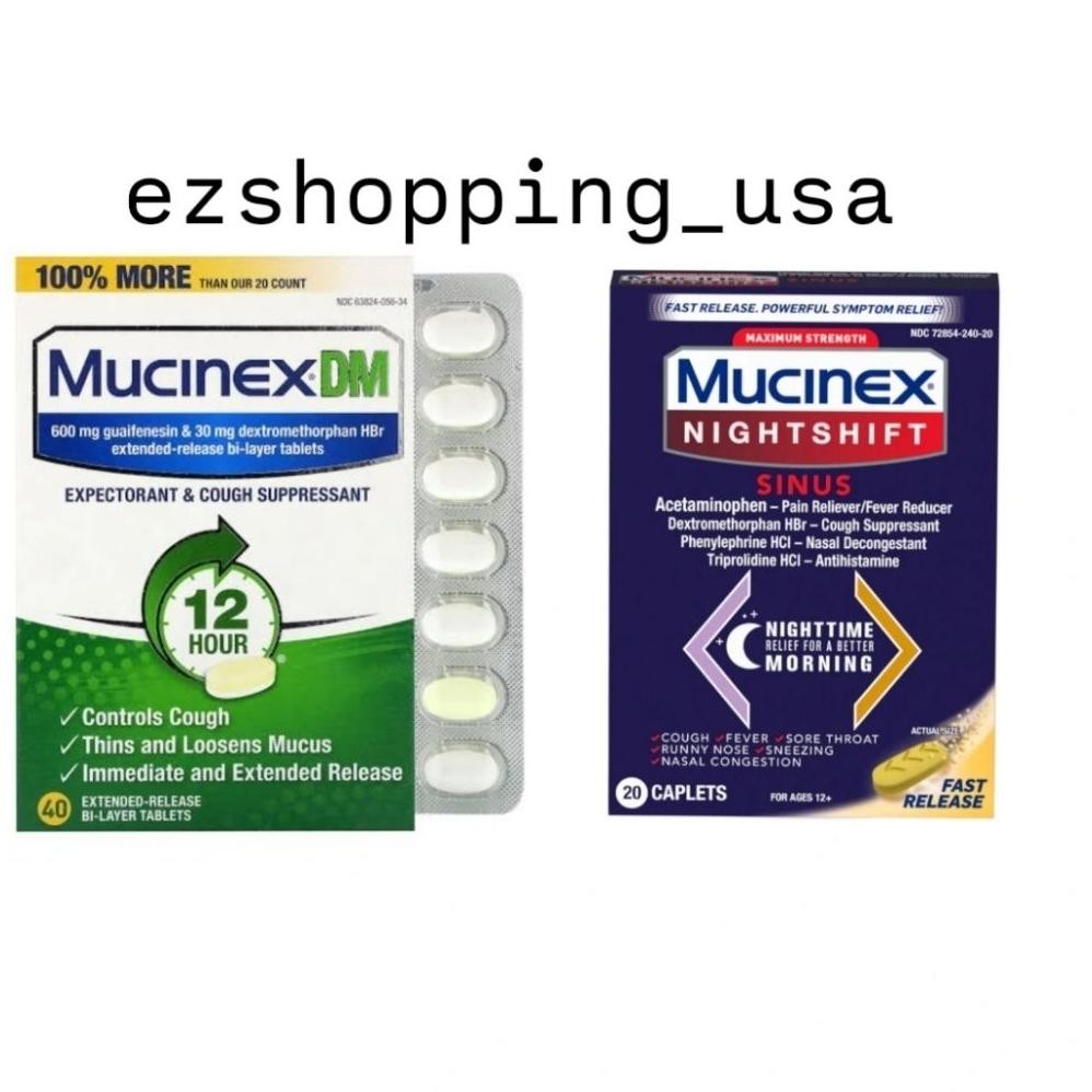 Jual mucinex tablet Penekan Batuk dan Ekspektoran ready 1 box dan ecer ...