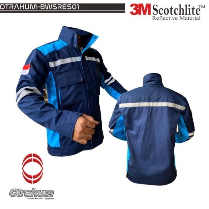 Jual OTRAHUM BAJU WEARPACK SEMI JAKET SAFETY SERAGAM KERJA TEKNISI ...