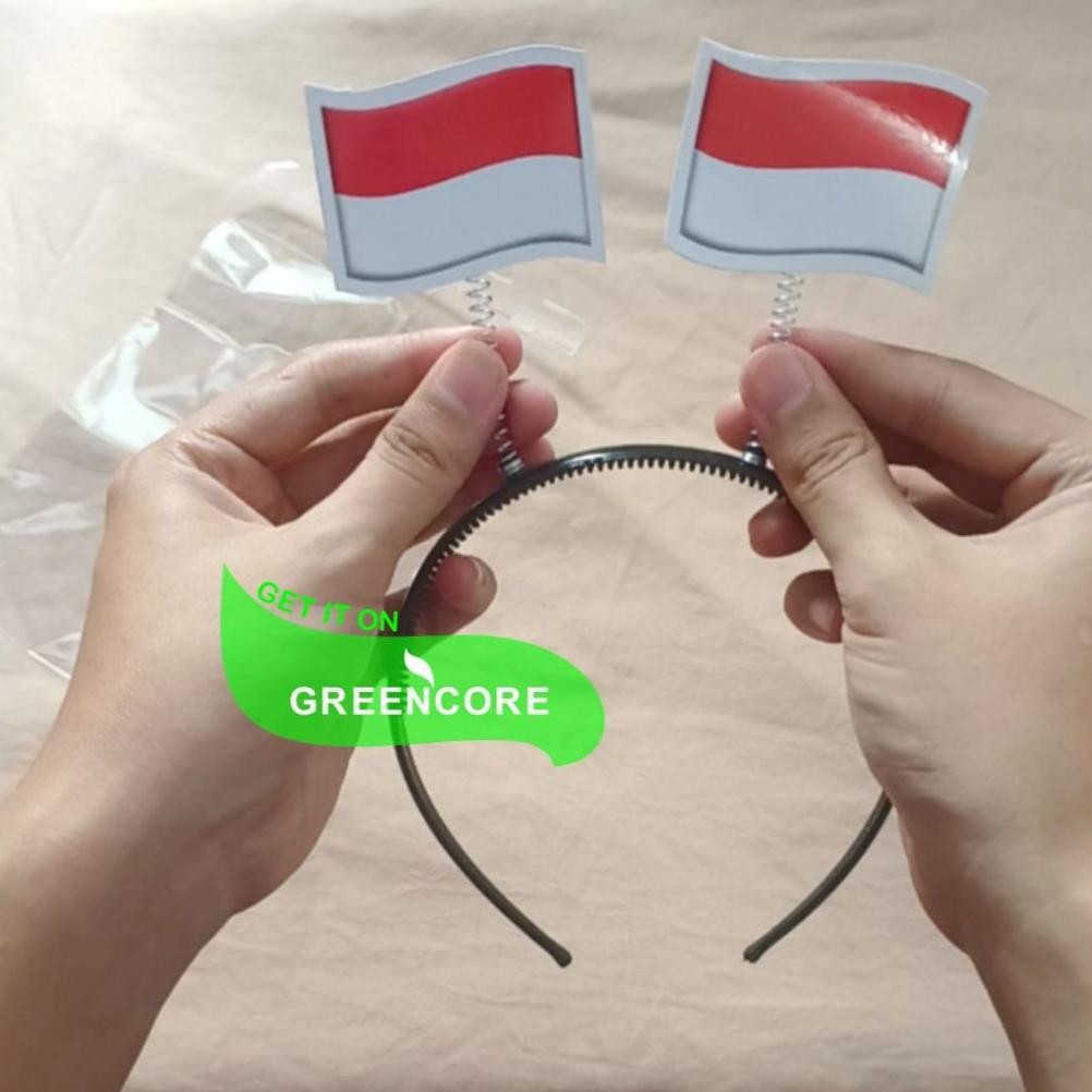 Jual Fe24 Bando Merah Putih Bendera Atribut Hiasan 17 Agustusan ...