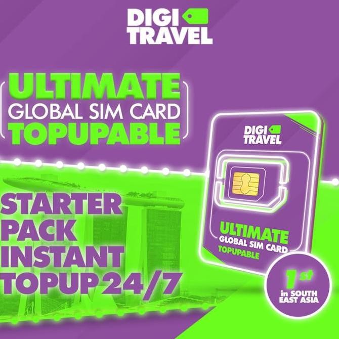 Jual Digi Travel Sim Card Singapore Malaysia Thailand | Simcard ...
