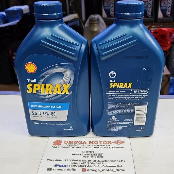 Jual shell spirax S5 DCT fluid 1liter original asli 100% | Shopee Indonesia