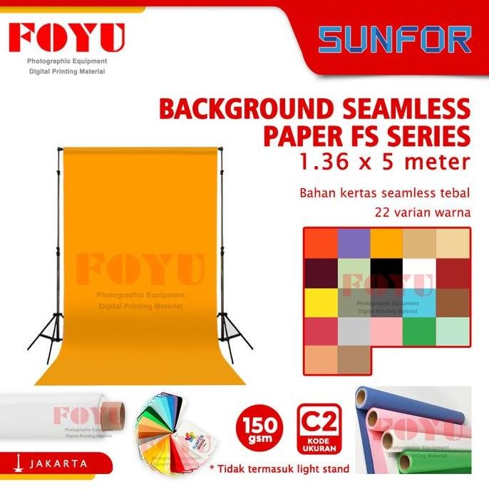 Jual TERBARU - Background Backdrop Studio Paper Kertas Polos Seamless ...