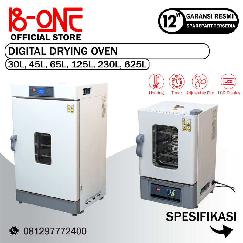 Jual B-ONE Digital Drying Oven Laboratorium Lab - 45L | Shopee Indonesia