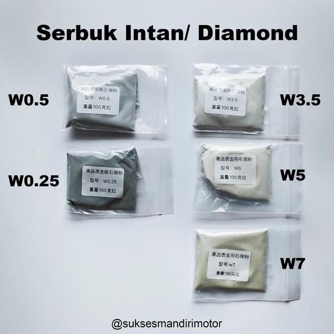 Jual New!! Serbuk Intan / Diamond Powder Poles / Pengkilap Batu Akik ...