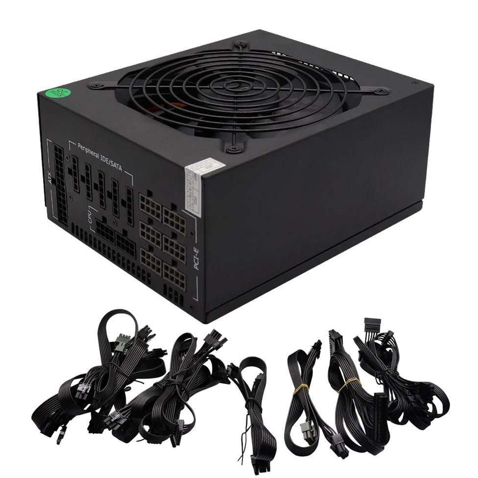 Jual Full Moduler Atx Pc Power Supply 2000W Eth Btc Mining Power Supply ...