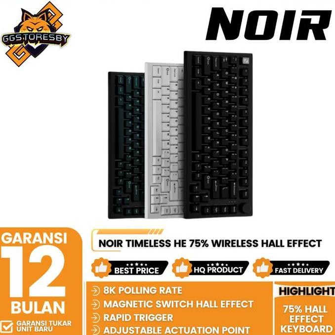 Jual NOIR TIMELESS HE 75% WIRELESS Half Effect Rapid Trigger Magnetic ...