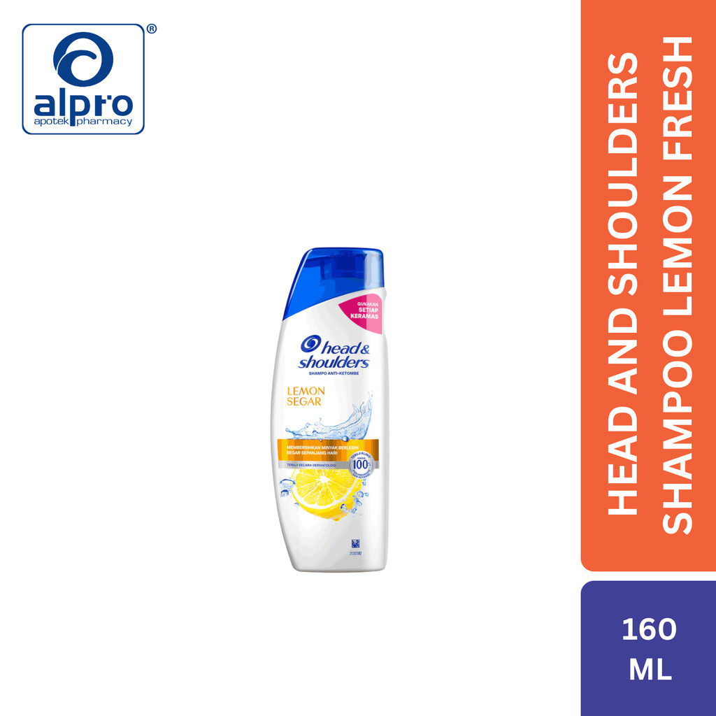 Jual Head And Shoulders Shampoo Lemon Fresh 160Ml | Shopee Indonesia