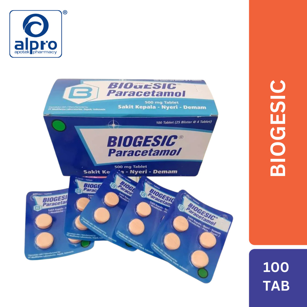 Jual Biogesic 25X4S | Shopee Indonesia