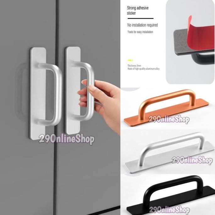 Jual (Terbaru) gagang handle handel pegangan tempel pintu lemari rak ...